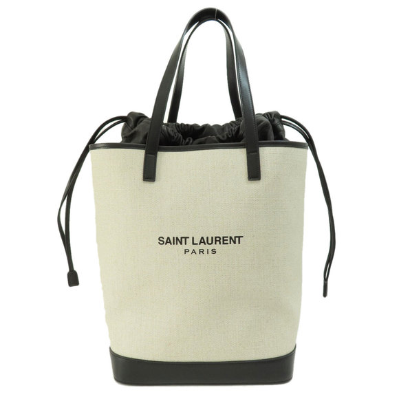 Yves Saint Laurent | Bags | Saint Laurent 55595 Tote Bag Pvc Womens ...